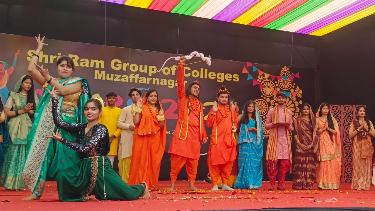 Colours Event in shree ram group of college Muzaffarnagar | Day 1 - YouTube