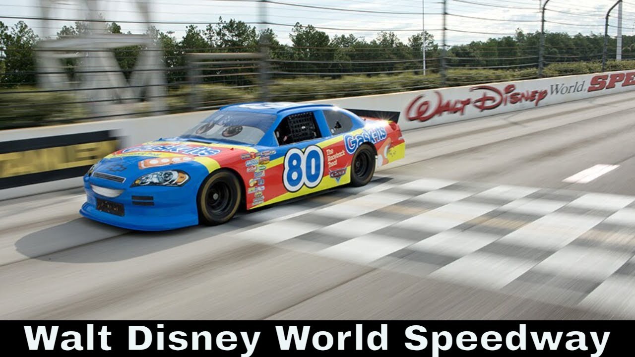 Walt Disney World Speedway - Zachary on the Track - YouTube