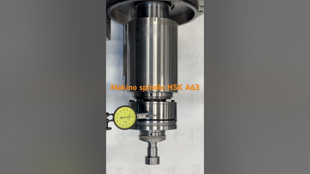 HSK A63 Makino Spindle Repair - YouTube