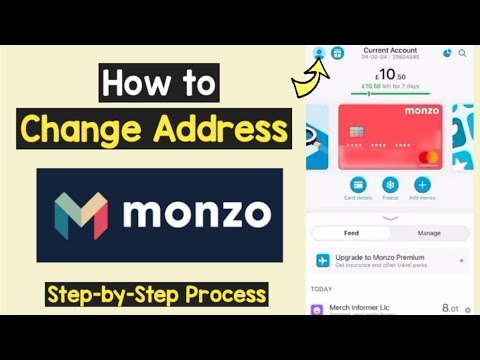 Change Address Monzo online | Update Monzo Account Address | Monzo ...