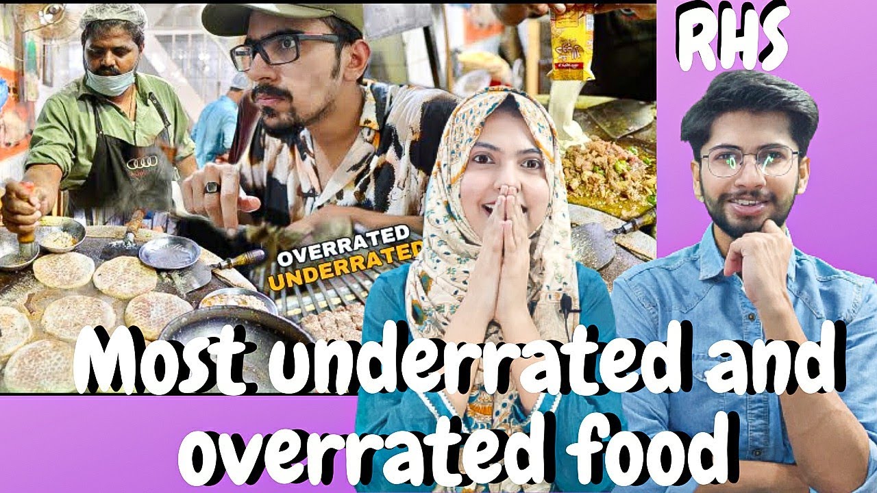 Most underrated and overrated food by RHS |Indian reaction - YouTube
