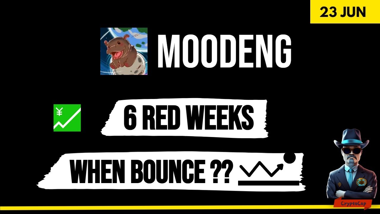 🔥Moodeng Coin Bouncing After 6 Weeks of Bloodbath - How High it can ...