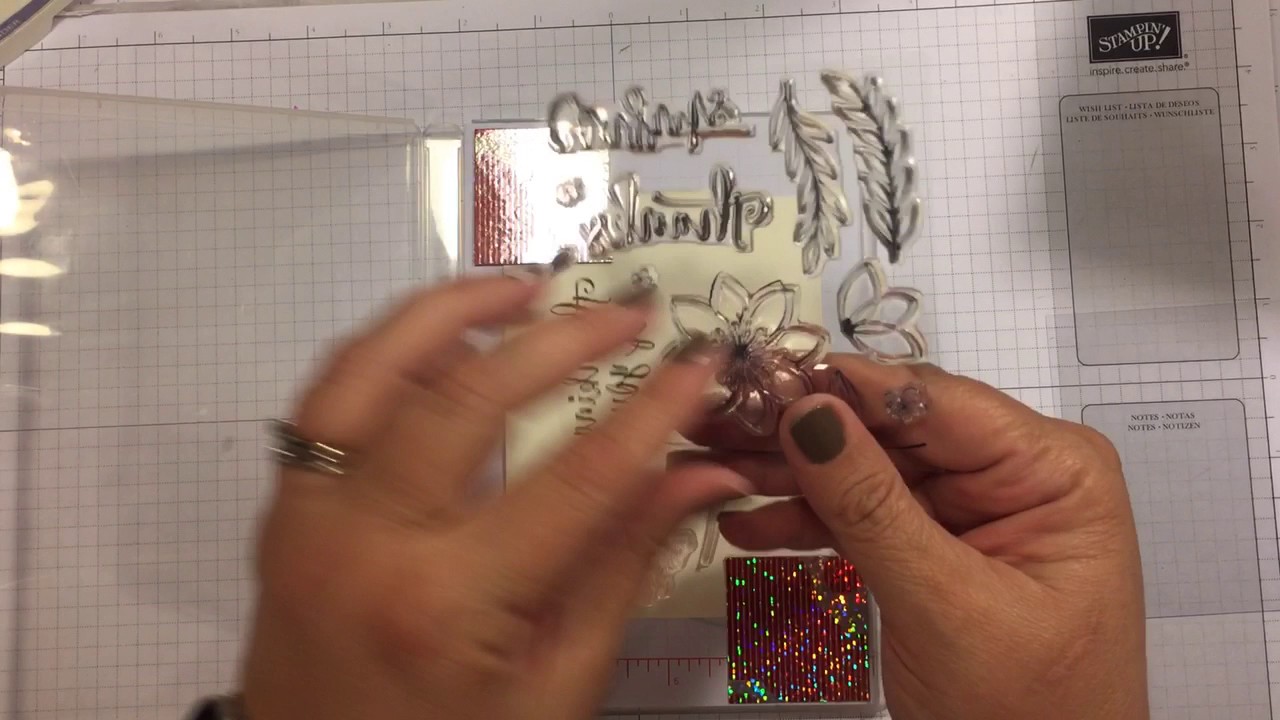 DIY - Make your own Stamp Positioning Tool - YouTube