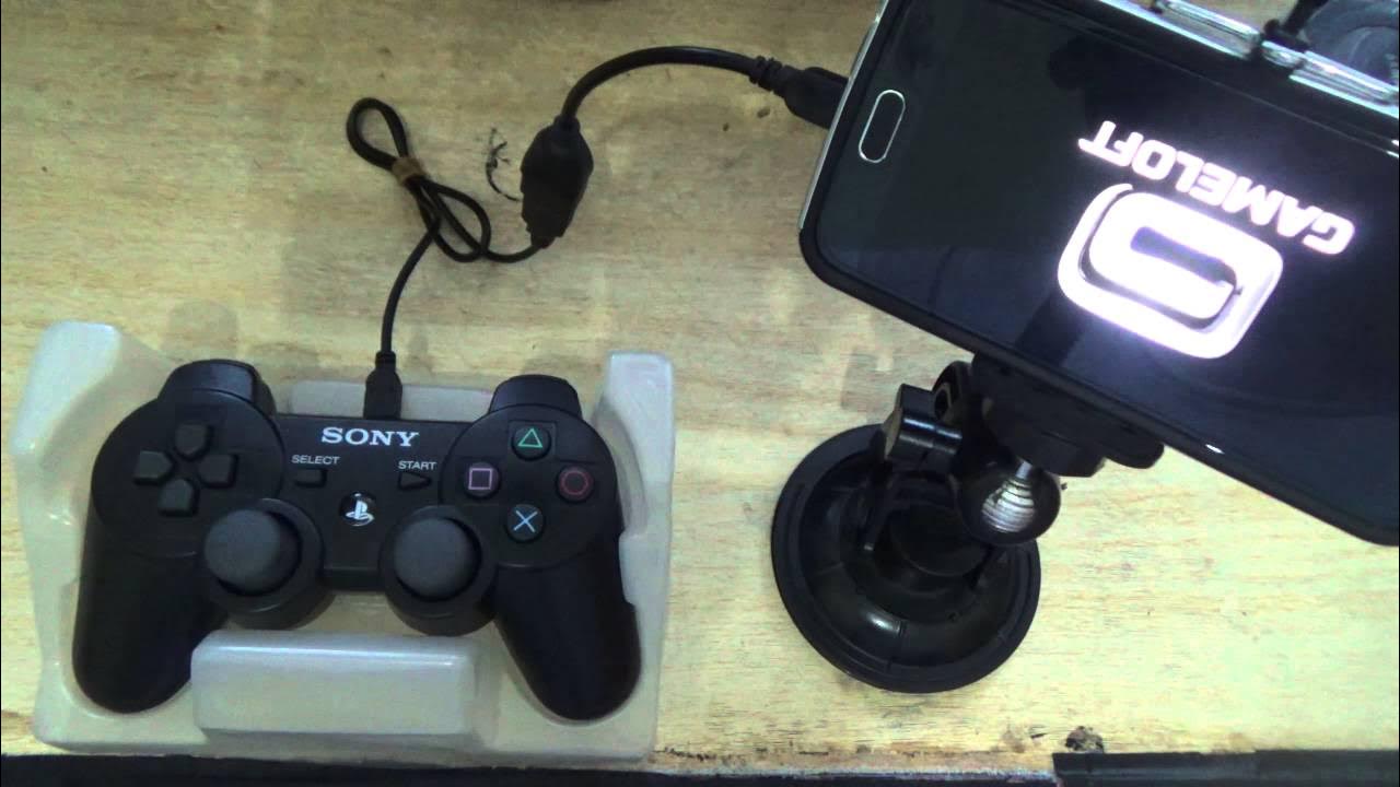 Cara Connect Controller PS3 ke Handphone Android TANPA ROOT - YouTube