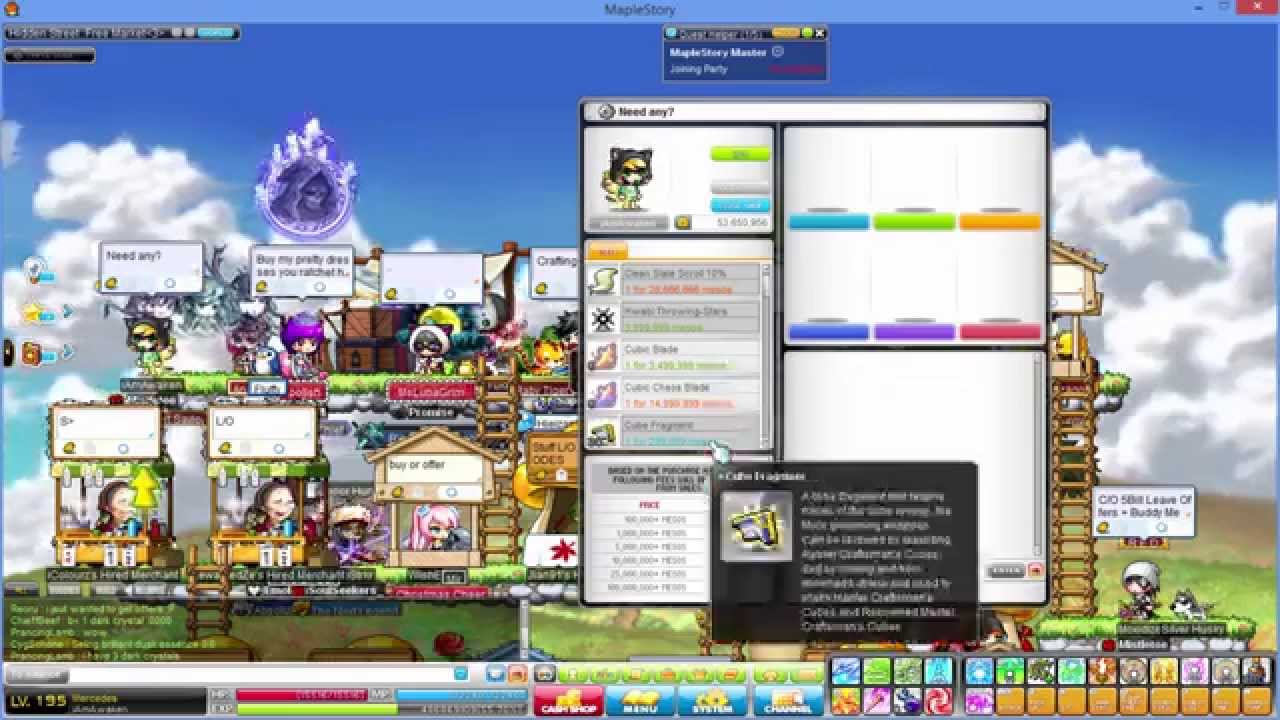 Maplestory Money Making Tip - Cubic Blades - YouTube