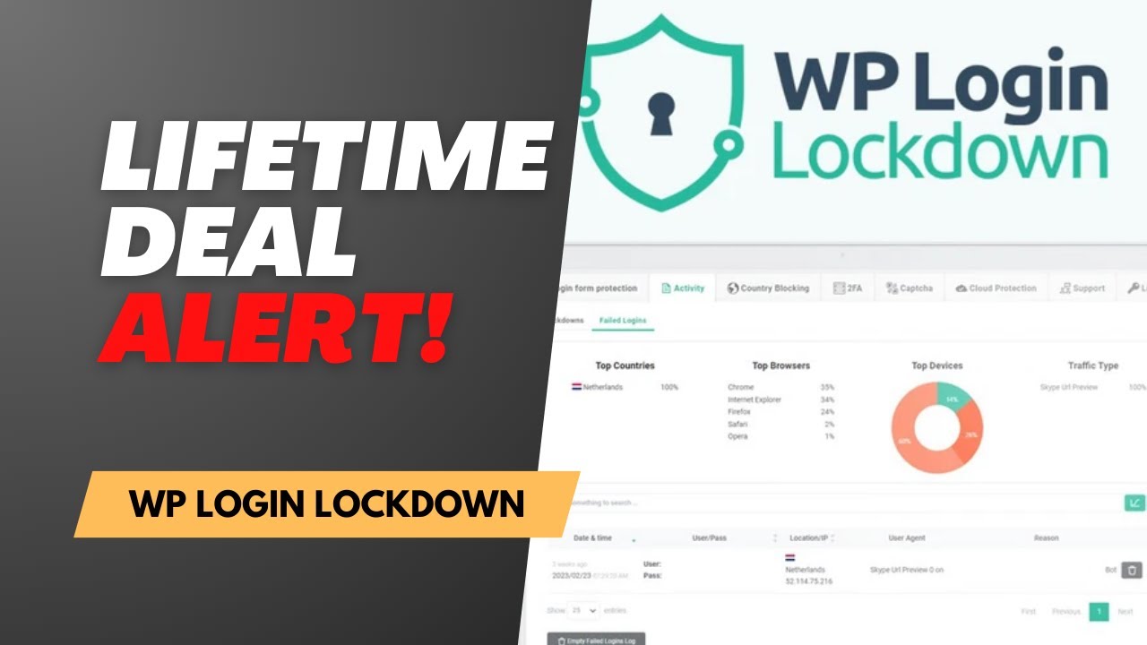 WP Login Lockdown AppSumo Lifetime Deal Review - YouTube