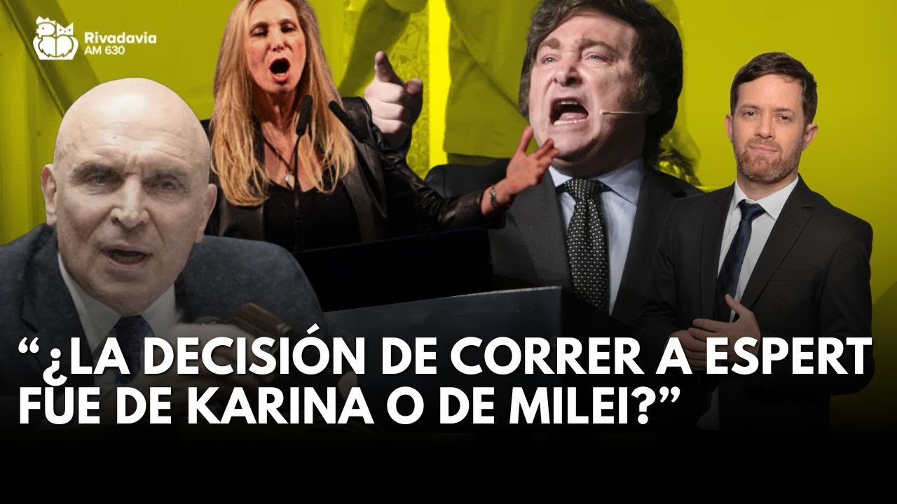 Editorial de Nacho Ortelli: “¿La decisión de correr a Espert fue de ...