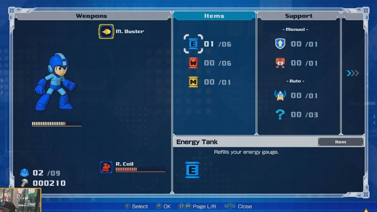 Mega Man 11 - MORE BlockMan Stage Gameplay Ft. the Weapon/Pause Screen ...