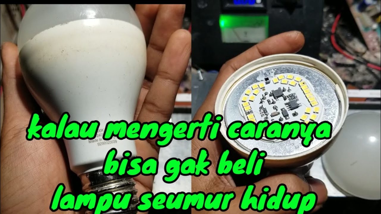 cara memperbaiki lampu led philips 14.5 watt ac •DOB/COB• - YouTube
