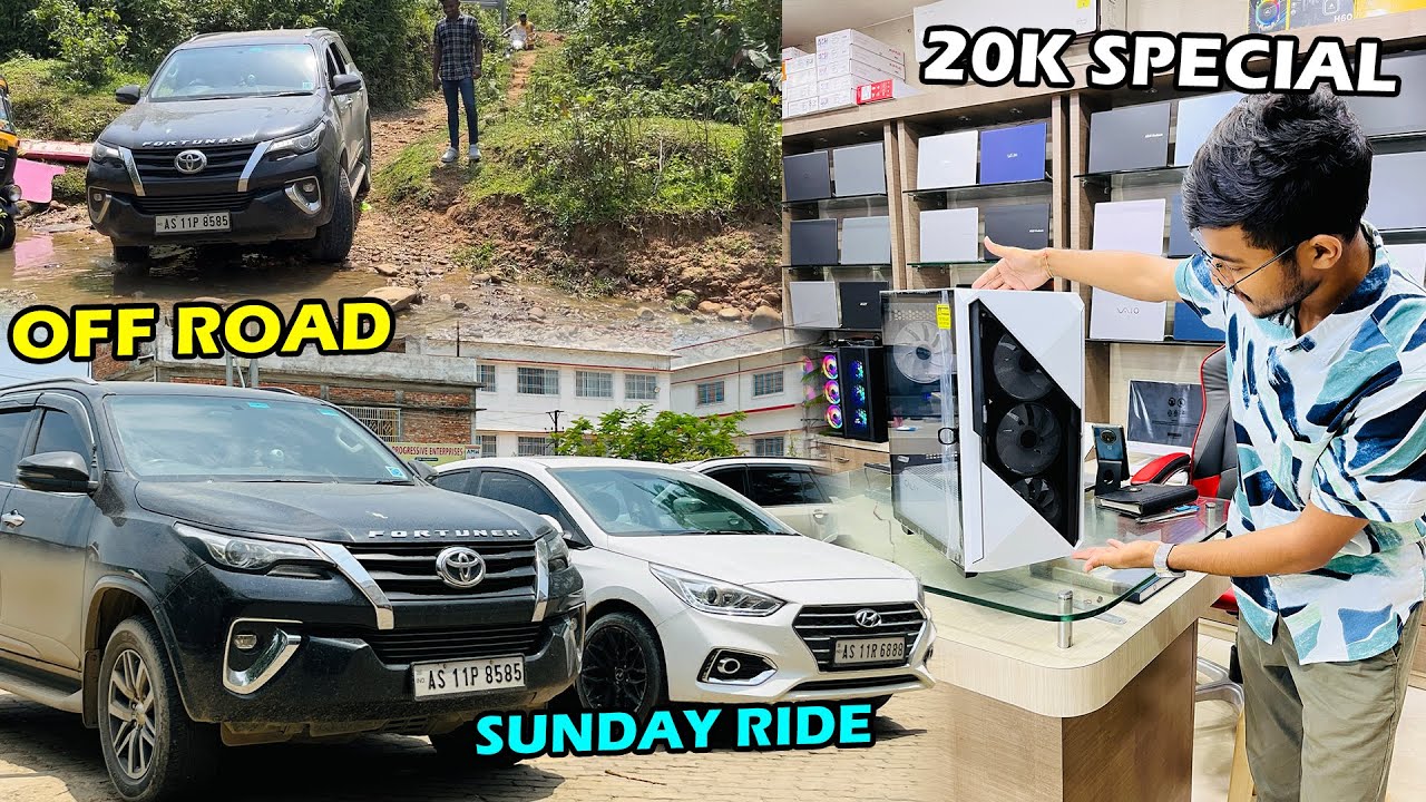 FORTUNER lekar Off Road kiya sunday ride pr || 20k SPECIAL SURPRICE ...