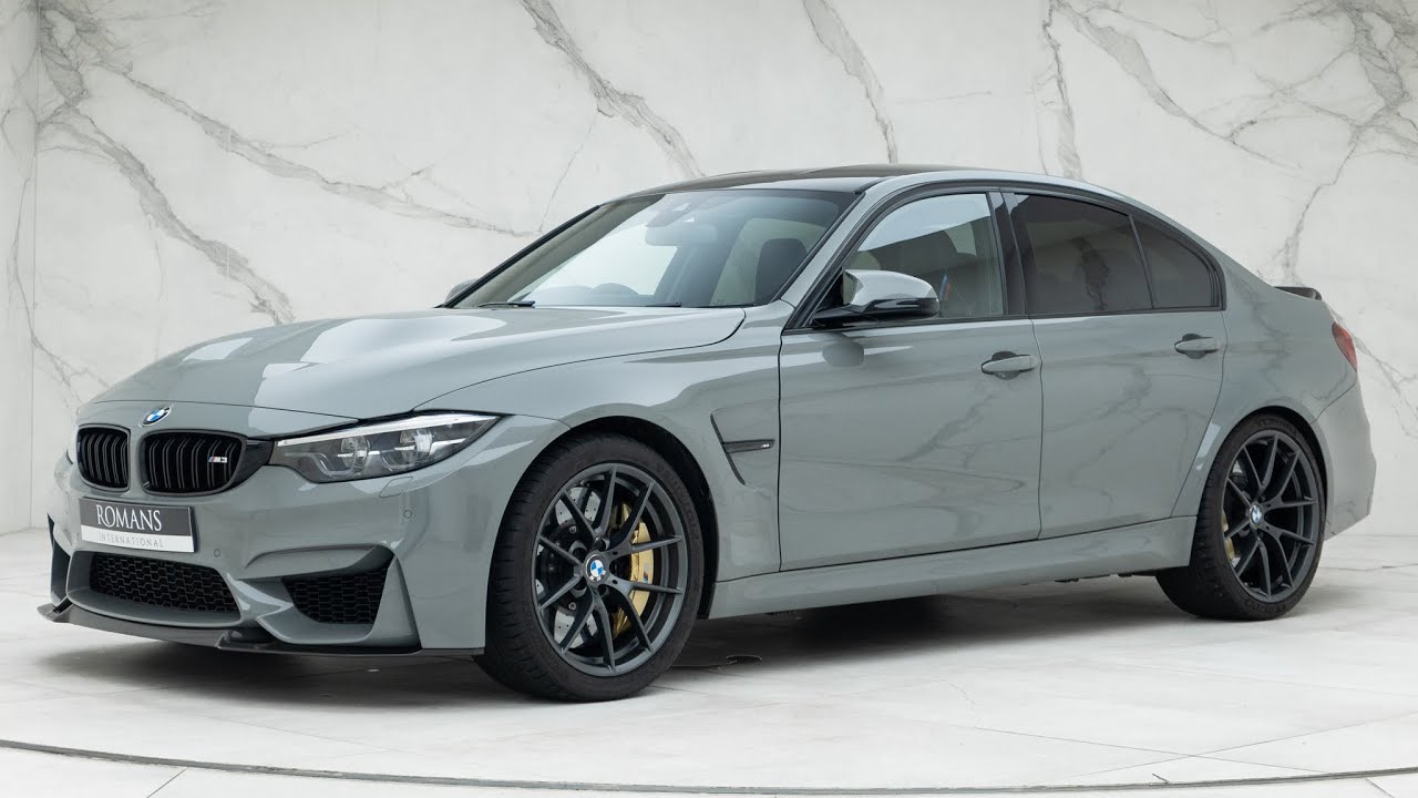 2018 BMW M3 CS - Lime Rock Grey - Walkaround & Interior | Romans ...