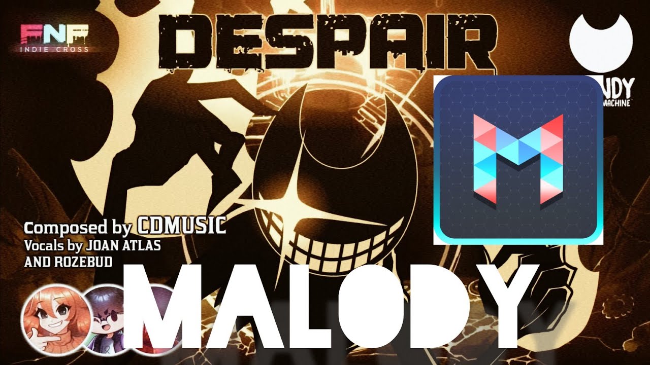 DESPAIR - FNF Indie cross Rechart in | MALODY [99.01 ac] 8 misses - YouTube