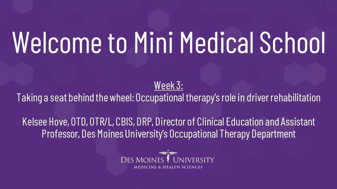 Mini Med School 2023 Week 3 - YouTube