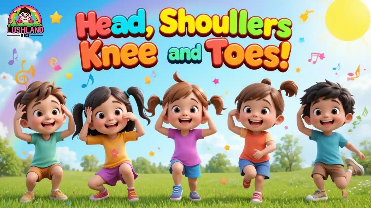 Head, Shoulders, Knees and Toes | Fun Song for Kids | Learn Body Parts ...