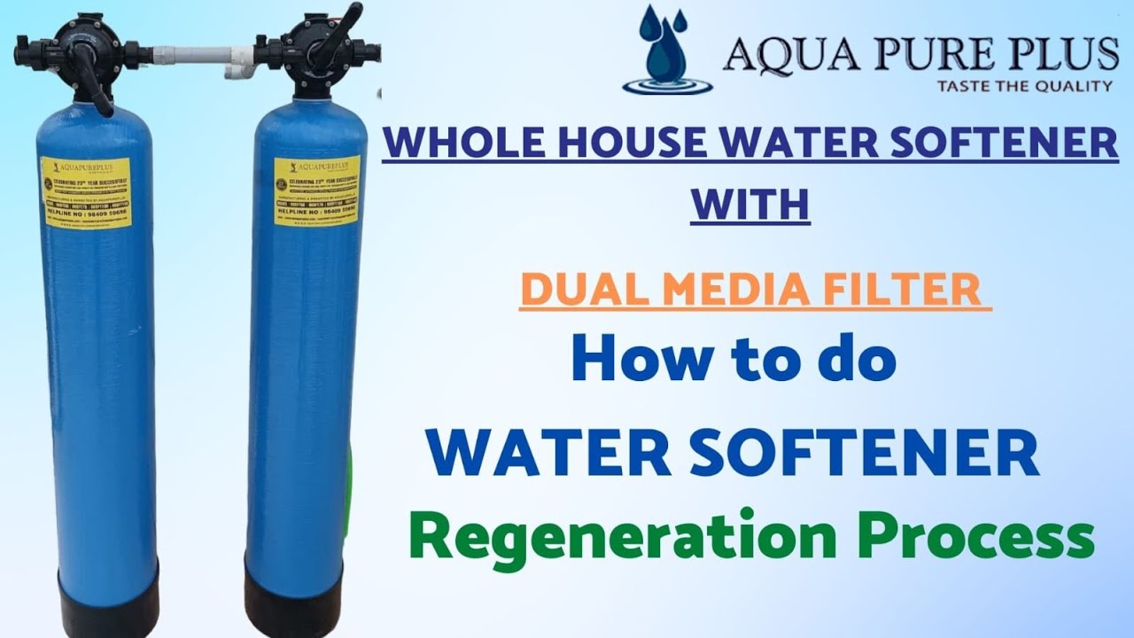 How To Do Manual Water Softener Regeneration Process? Water Softener ...