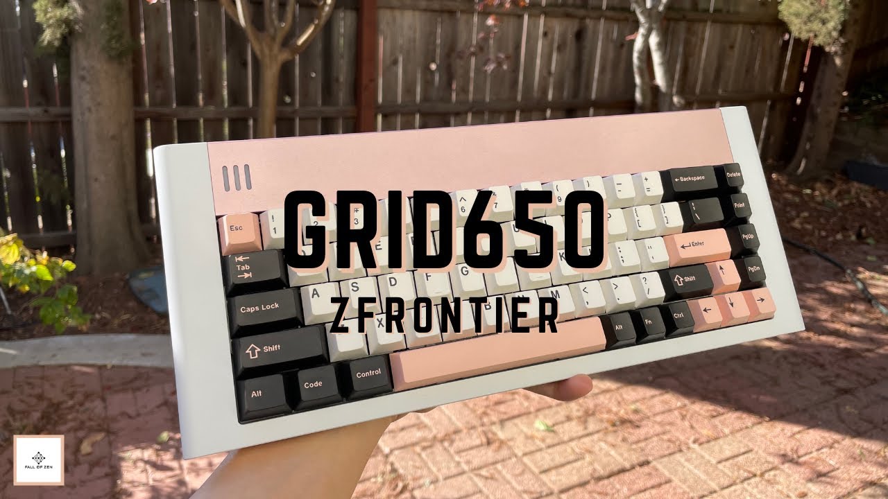 GRID 650 Unboxing & Typing Sounds with Ten Switch Comparisons - YouTube