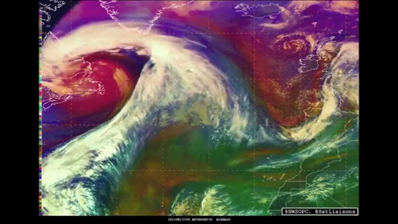 11/09/14 Geocolor & SEVIRI RGB satellite imagery of central Atlantic ...