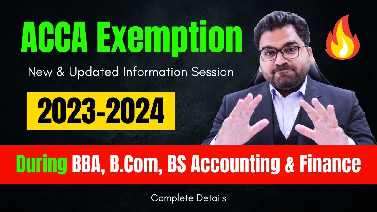 Unlocking Your ACCA Success: Graduates' Guide to Conditional Exemptions ...