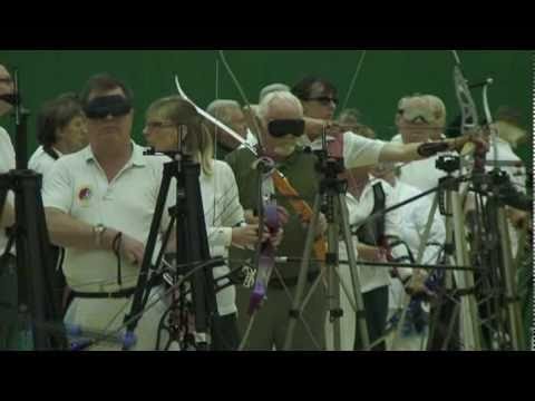 Blind Archery Competition - YouTube