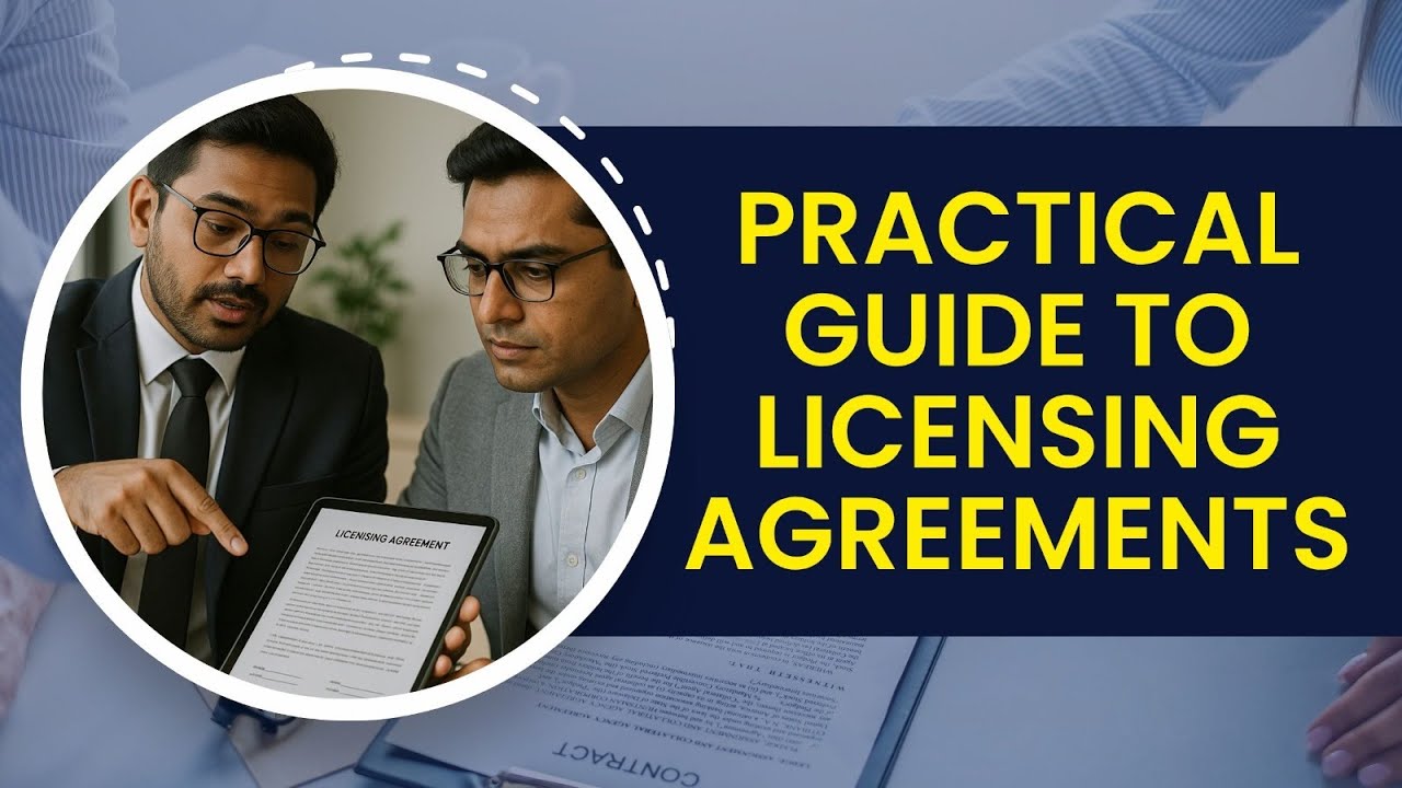 How to draft a Licensing Agreement - YouTube