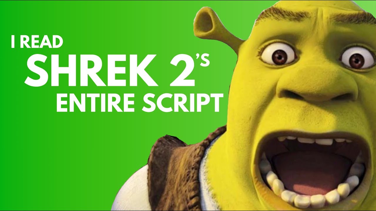 I read Shrek 2's Entire script to help you Fall Asleep ;) - YouTube