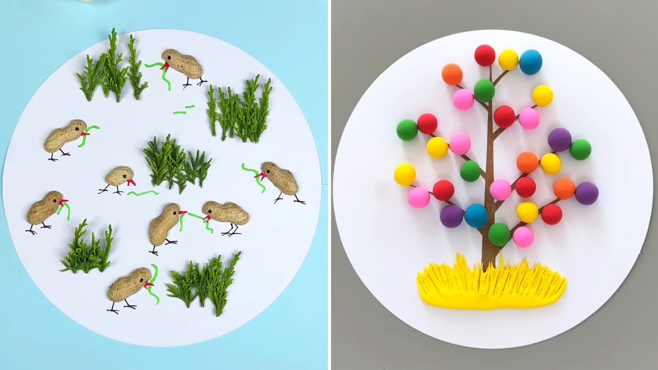 Let's make a tree with clay dough | clay modelling for beginners | Easy ...