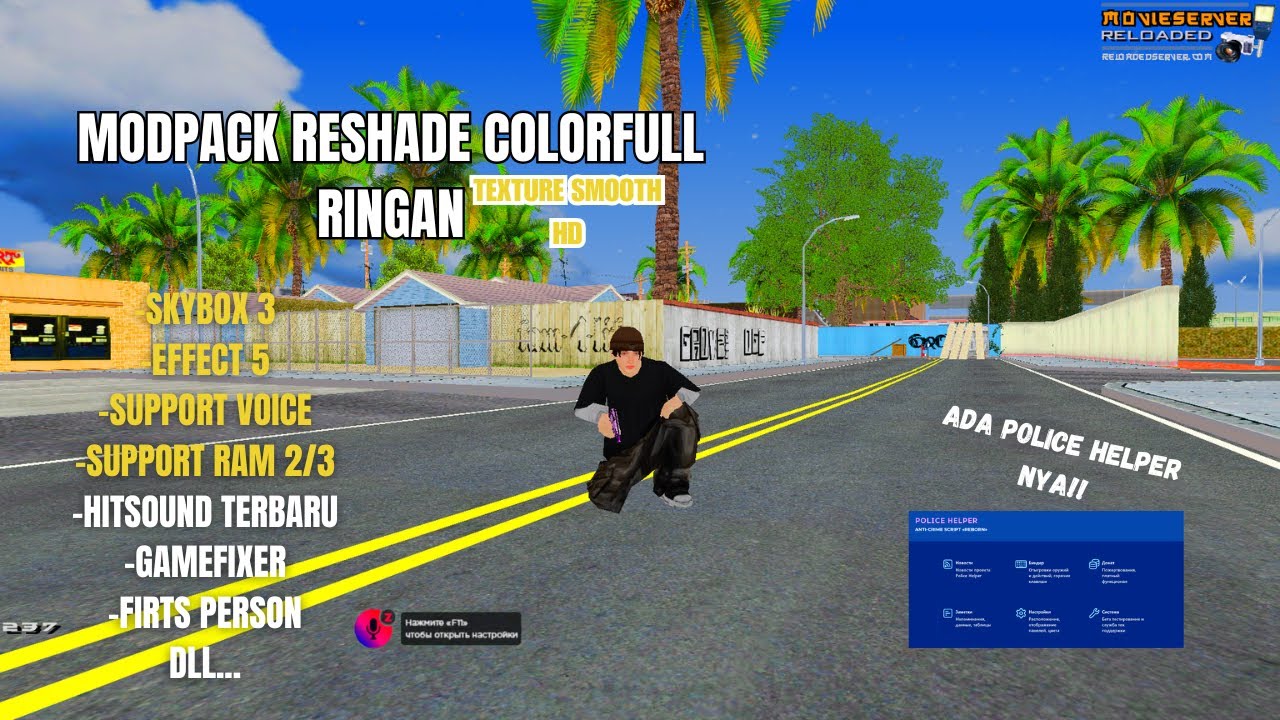 [SHARE]MODPACK GTA SAMP COLORFULL HD RINGAN !! | COCOK BUAT RP + SOTOT ...