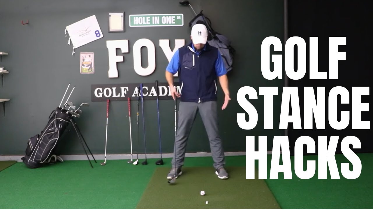 Golf Swing Stance Hacks to Hit Straighter (Do This) - Nick Foy Golf ...