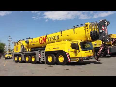 Grúa Grove GMK6400 - YouTube
