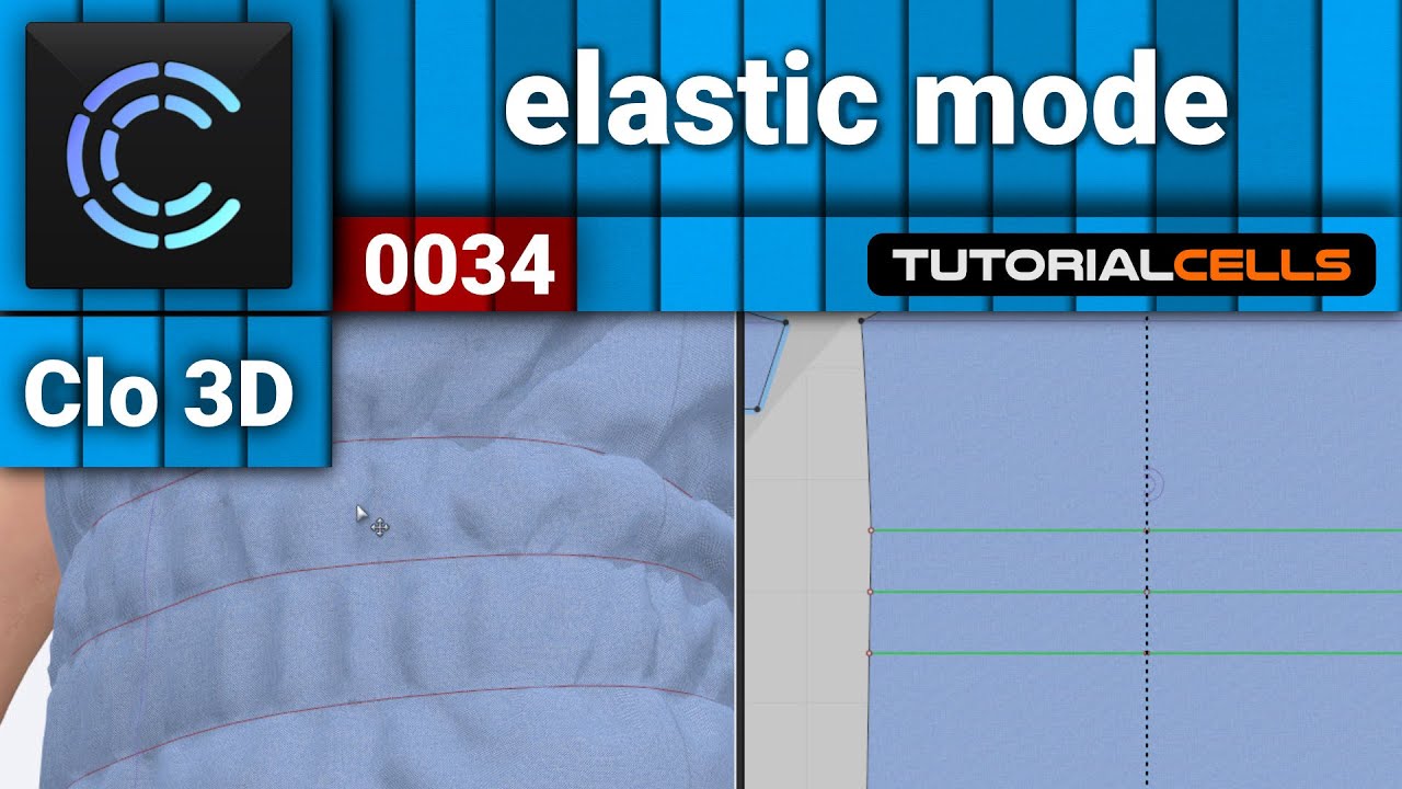 0034. elastic mode in clo3D - YouTube
