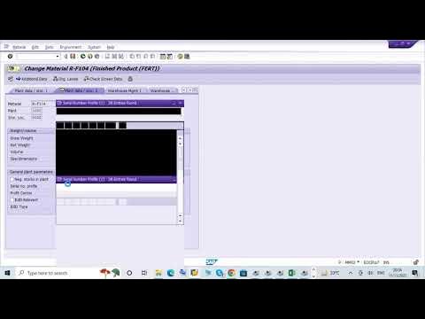 SAP PM 7 SERIAL NUMBER AND CLASS-CHAR.mp4 - YouTube