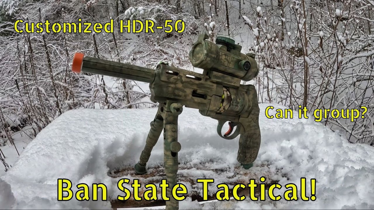 Umarex HDR-50 DIY Custom! Re-gifting Old Launchers! (Ban State Tactical ...