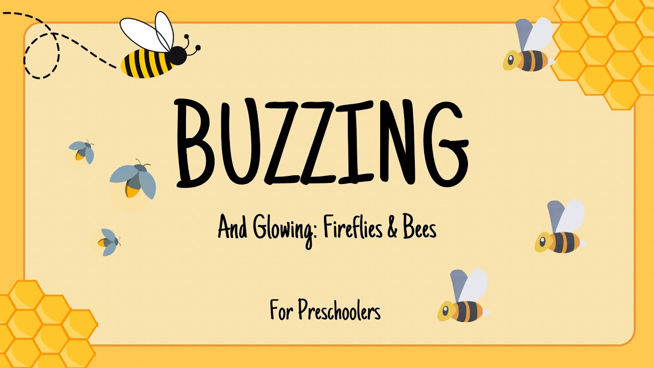 Buzzing & Glowing Fireflies | Preschool Learning | Kindergarten | Science Lesson - YouTube