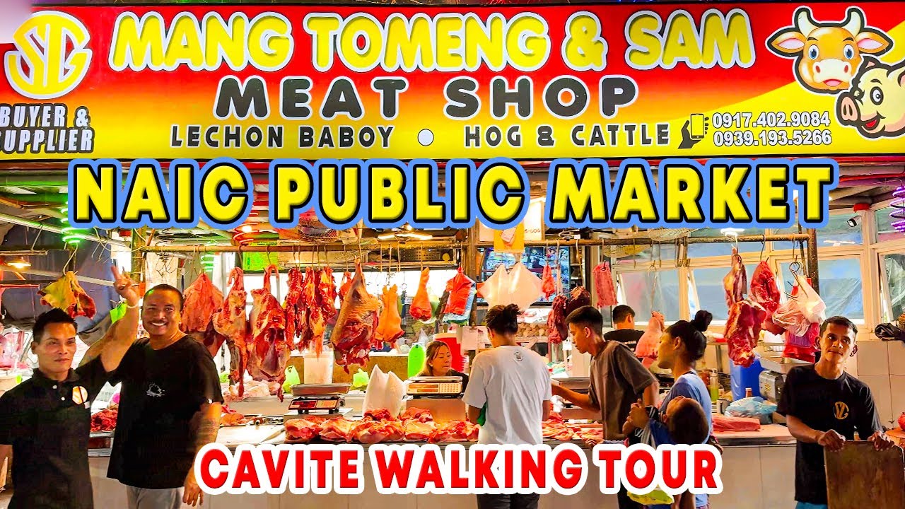 NAIC CAVITE PUBLIC MARKET Walking Tour 2024 - YouTube