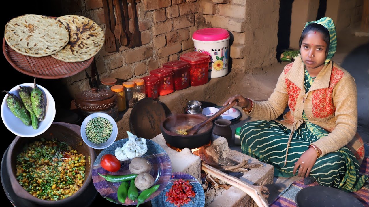 Meking Morning Food For The Gujarat Village Family || Gujarat Indian ...