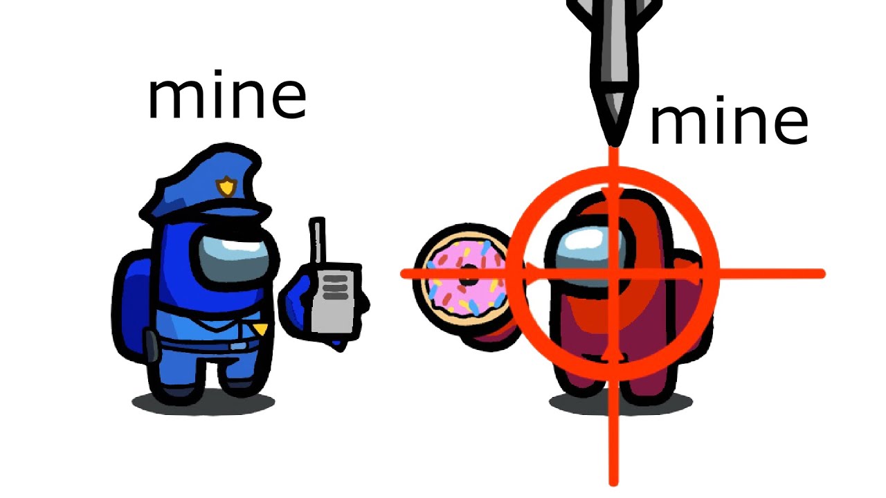Among Us Donut Battle - 12 - Police Airstrike - YouTube