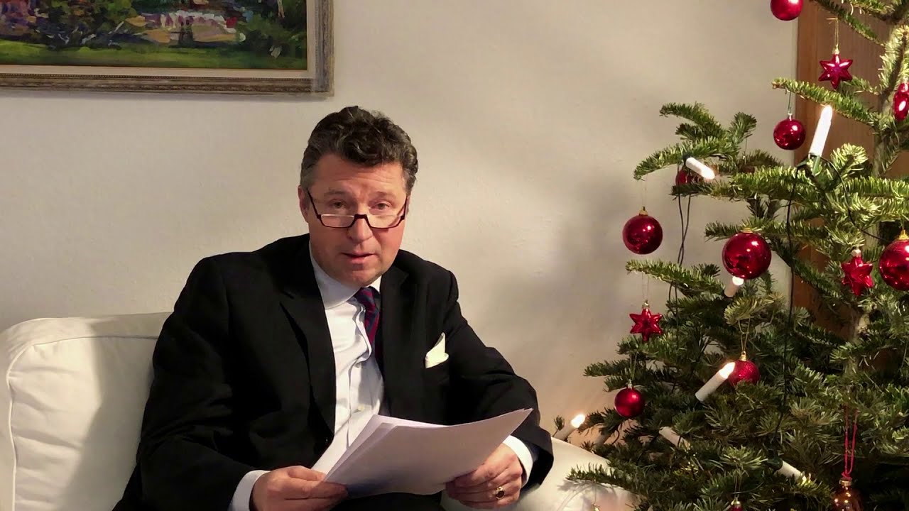 Festtagsbotschaft von S.E. Dr. Geza Andreas von Geyr - YouTube