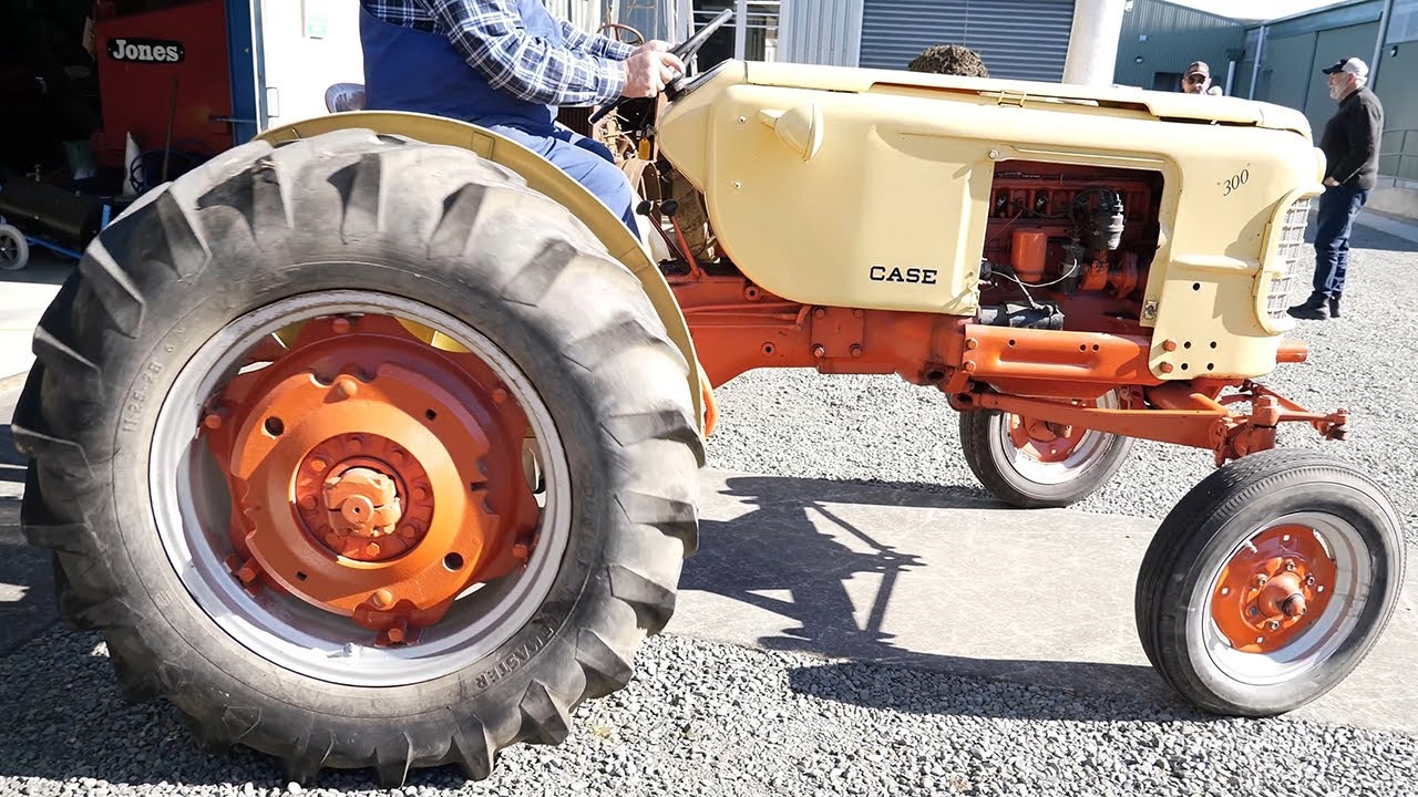1956-58 Case 300 Utility Tractor in Geraldine - YouTube