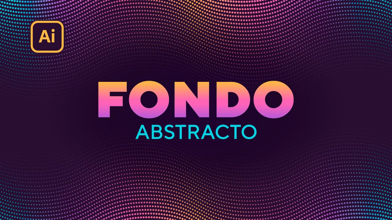Adobe Illustrator para principiantes: Cómo hacer un fondo ABSTRACTO ...