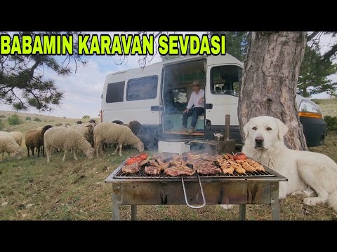 KARAVANLA KOYUN OTLATIRSAK NE OLUR?200 KOYUN 2 EMEKLİ 1 KARAVAN..