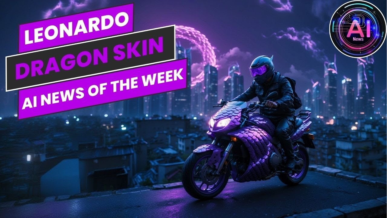 Leonardo Releases Dragon Skin and Other AI News of the Week - YouTube