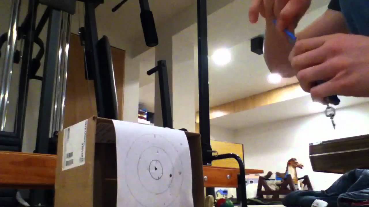 Pen gun shooting homemade bullets accuracy test - YouTube