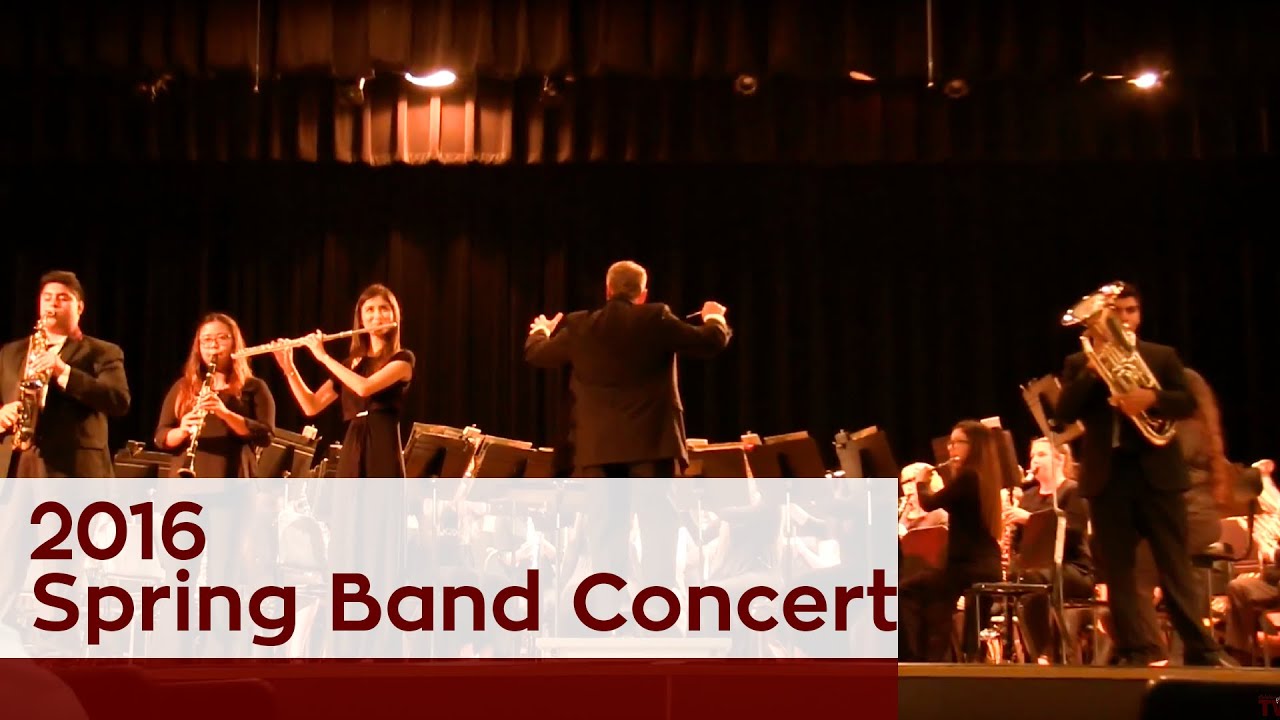 2016 Spring Band Concert - YouTube