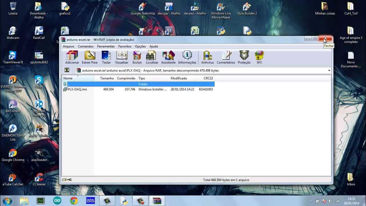 Arduino + Excel com PLX-DAQ - YouTube