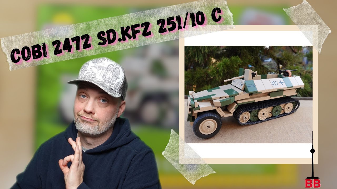Alt und teuer... Cobi 2472 SD. Kfz 251/10 Ausf. C im Review - YouTube