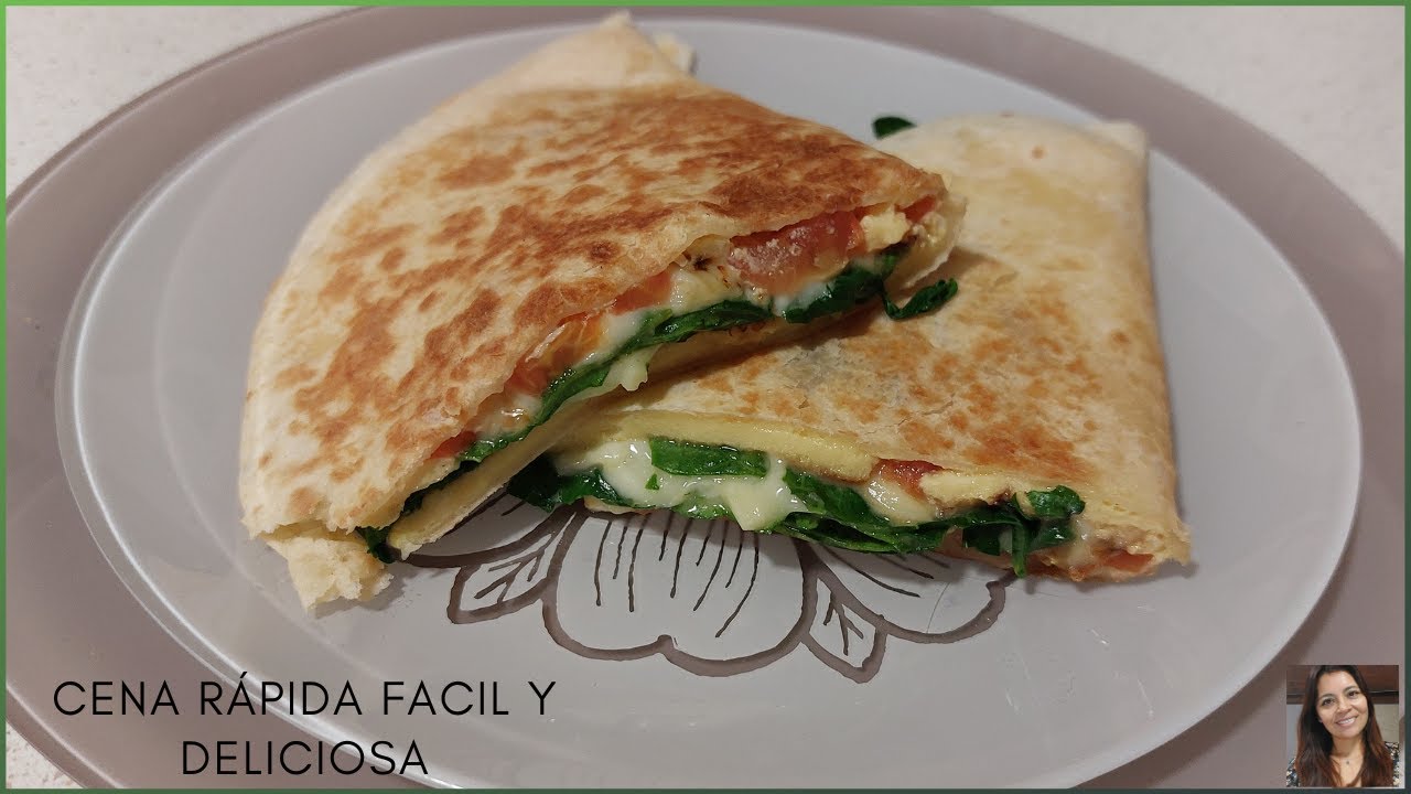 IDEA de CENA rápida y deliciosa / Wraps RECETAS - YouTube