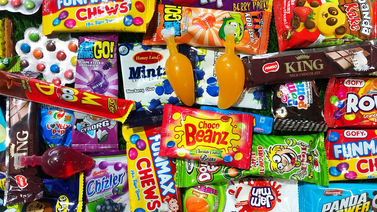 Some Lots Of Candies & more Chocolates | Yummy Chew Candy | Cute ...