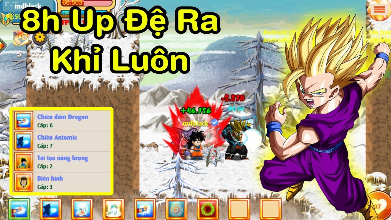 NRO BLACK | 8 Tiếng Up Đệ cực kì Phê ... Full Skill Cực Ngon ! - YouTube