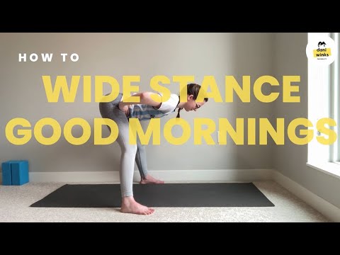 How To: Wide Stance Good Mornings - YouTube