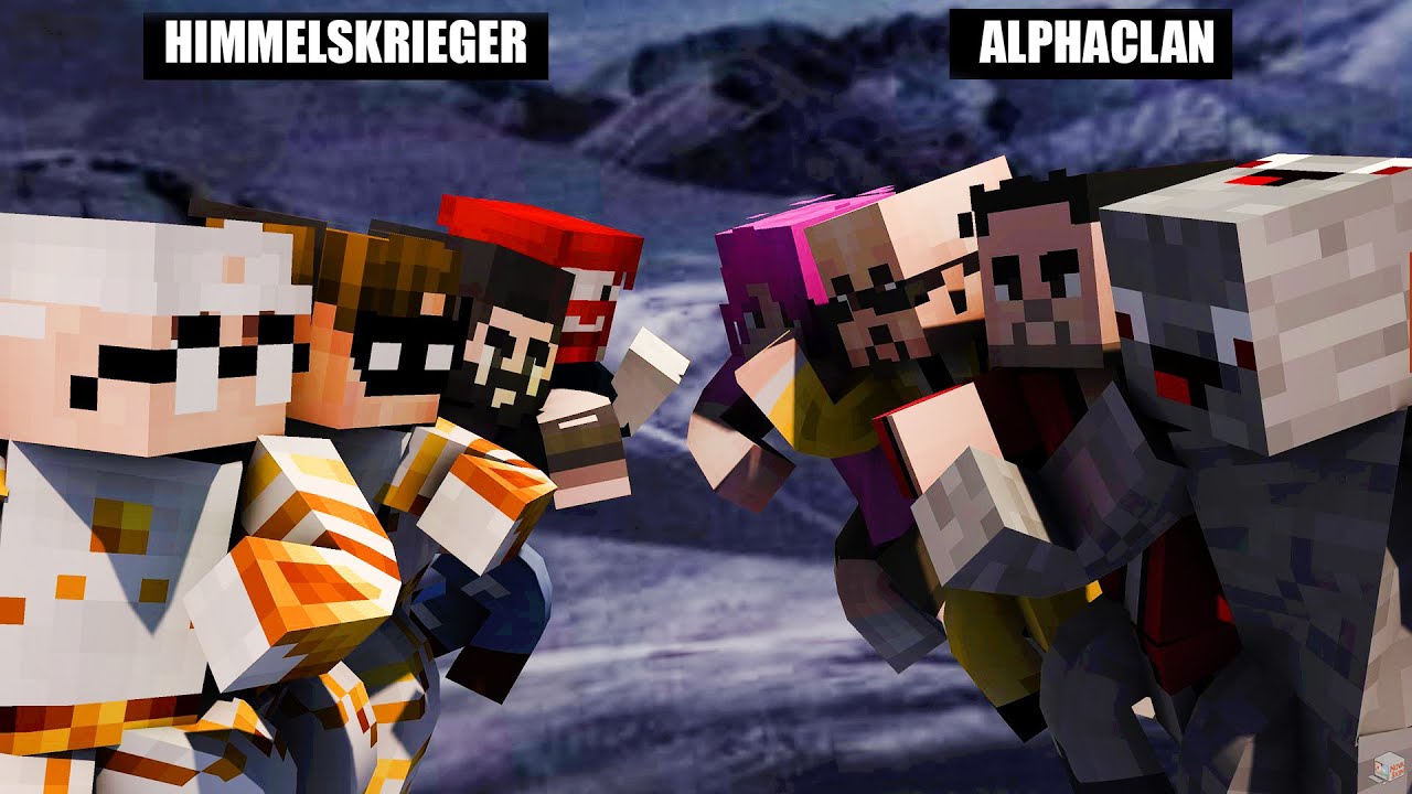 wir jagen DEN ALPHACLAN - Youtuber Insel Minecraft - YouTube